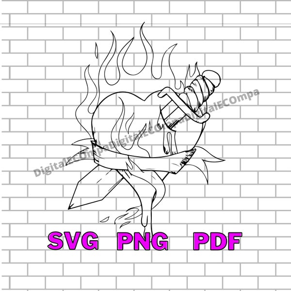 Heart With Patterns Inside Svg - Etsy