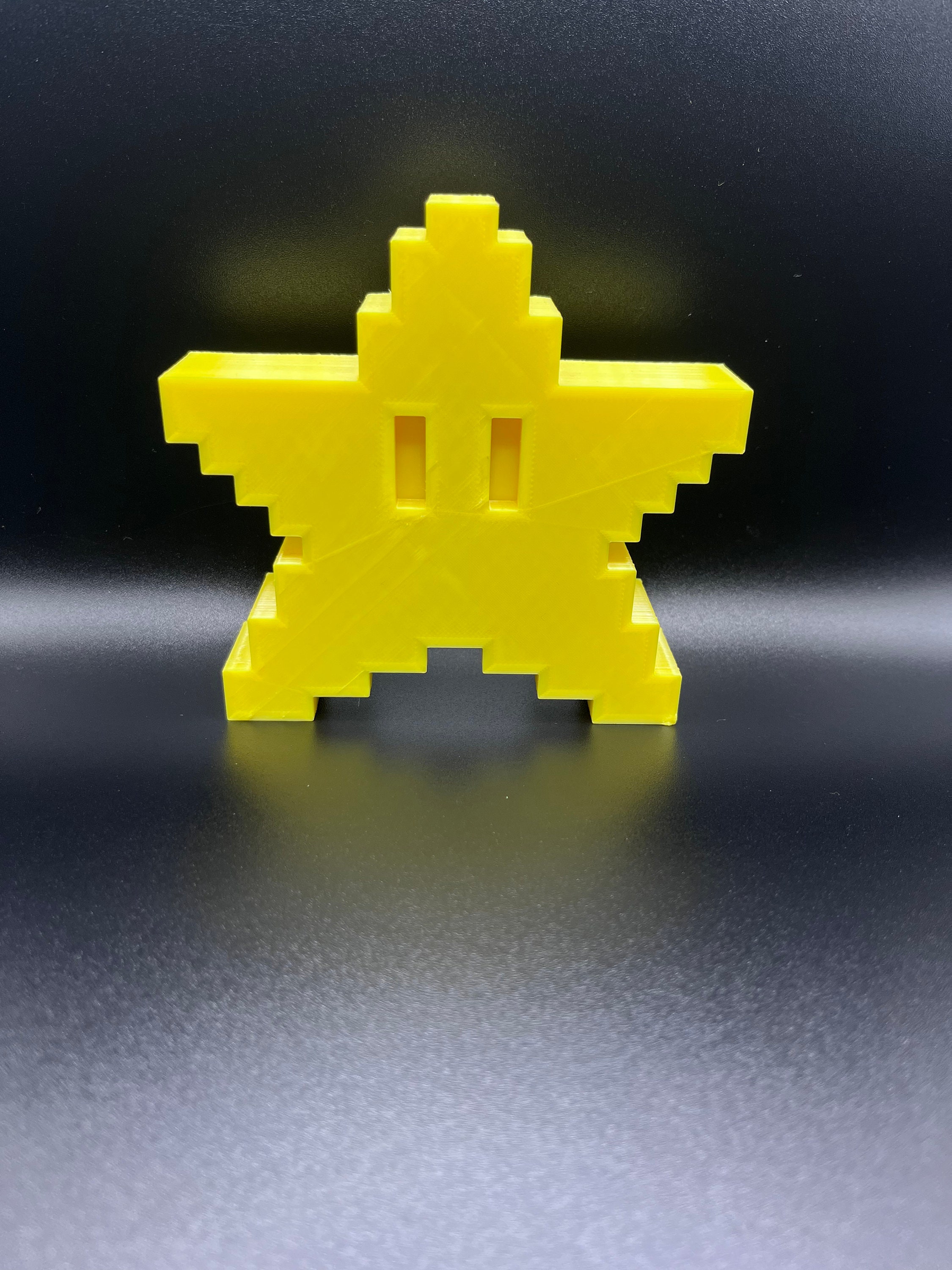 Super Mario Pixel Power-up Star Christmas Tree Topper - Etsy