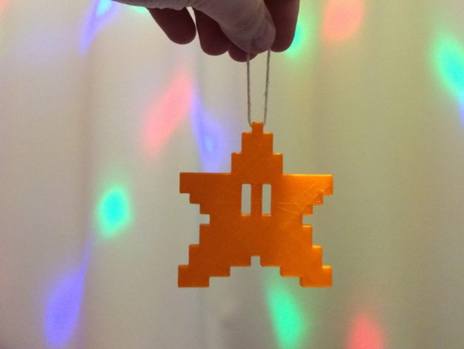 Super Mario Flat Pixel Power up Star Decoration | 3 Pack | Mix & Match ...