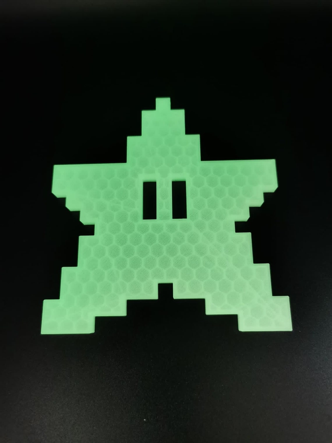 Super Mario Flat Pixel Power up Star Decoration | 3 Pack | Mix & Match ...