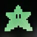Super Mario Flat Pixel Power up Star Decoration | 3 Pack | Mix & Match ...