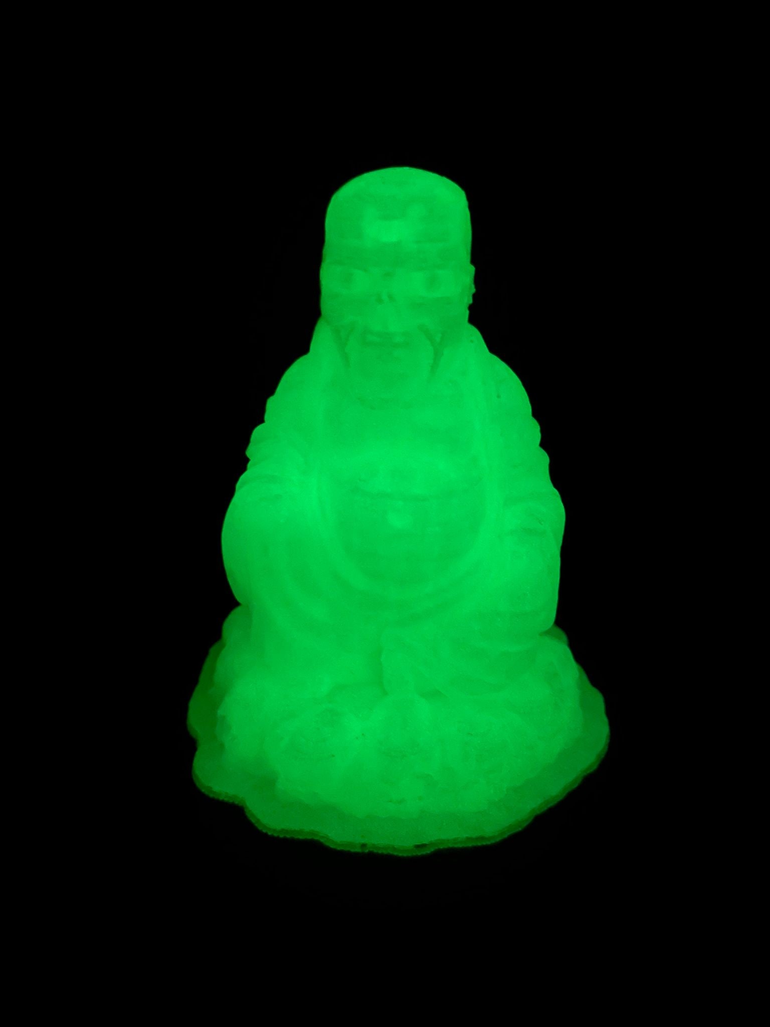 3D Printed Glow in the Dark Terminator Buddha - Etsy
