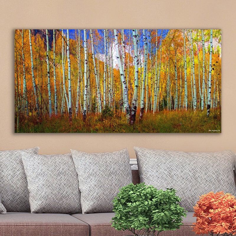 Aspen Tree Art - Etsy