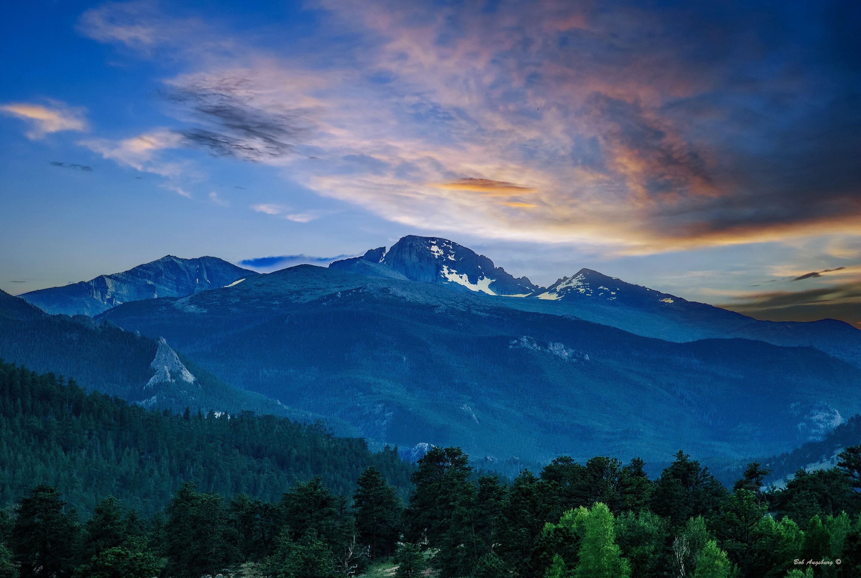 Rocky Mountain Sunset