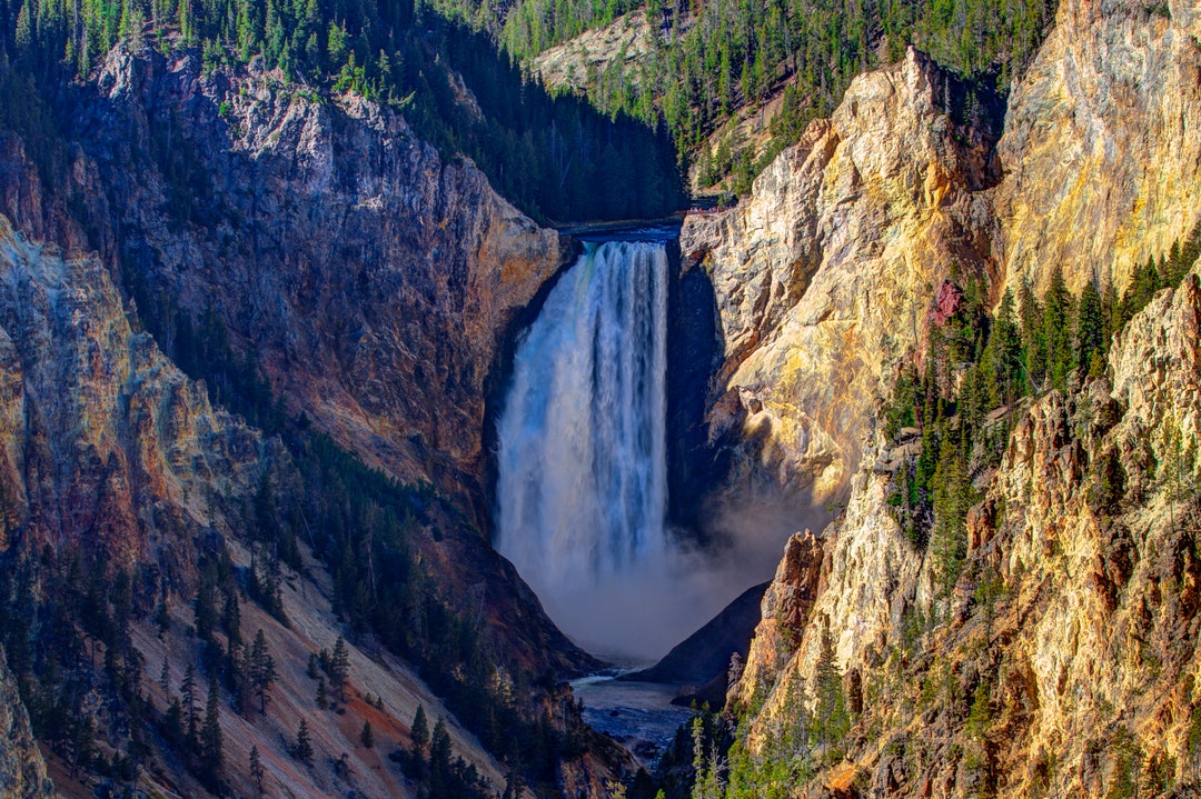 Yellowstone Falls, Yellowstone National Park, Waterfalls, National Park ...