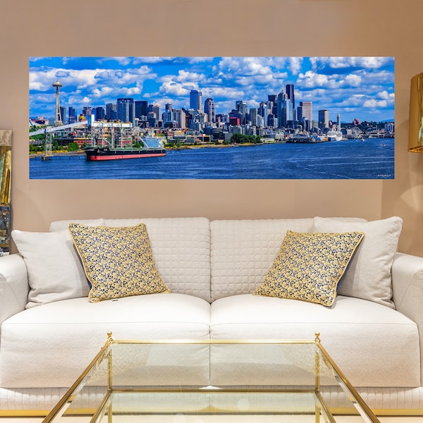 Seattle Skyline - Etsy