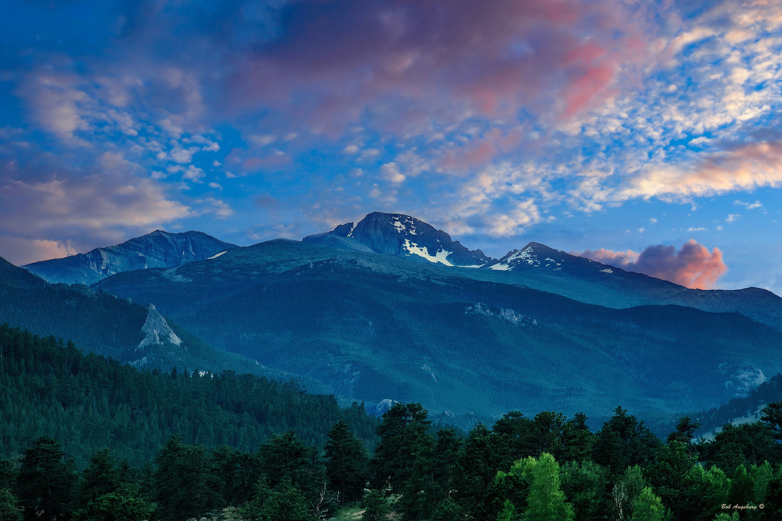 Longs Peak Sunset Landscape, Colorado Photography, Colorado Wall Art ...