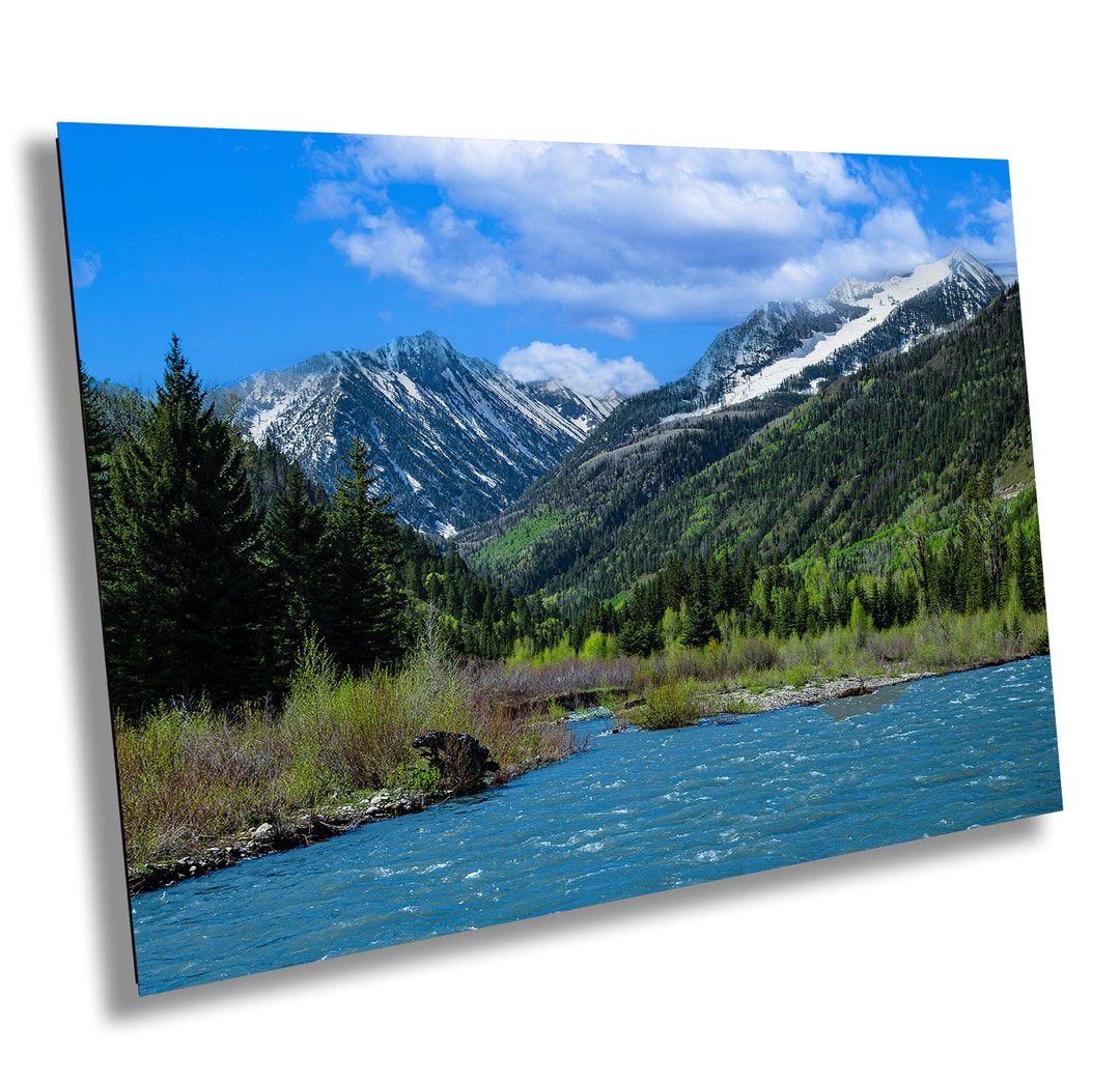 Crystal River Colorado Print: Mountain Stream Landscape Wall Art - Etsy