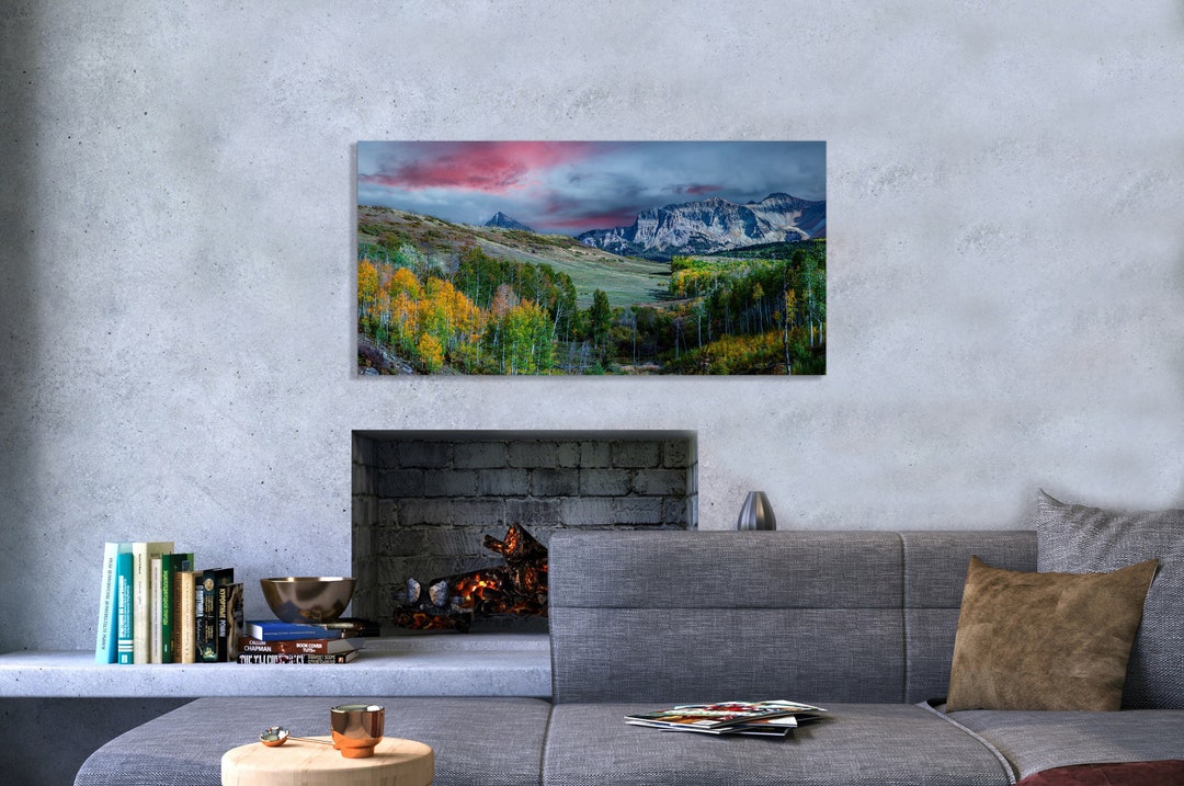 San Juan Mountains Picture, Colorado Wall Art, Large Framed Art Work ...