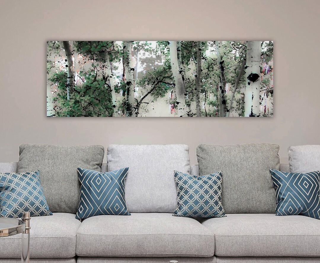 Aspen Tree Panoramic Print: Colorado Landscape Wall Art - Etsy