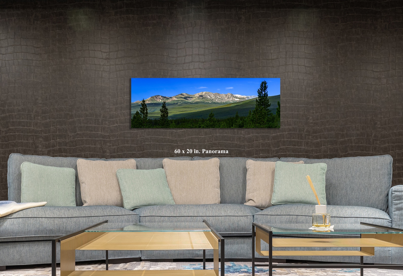 Mt. Massive Panoramic Canvas Print: Leadville Colorado Landscape - Etsy