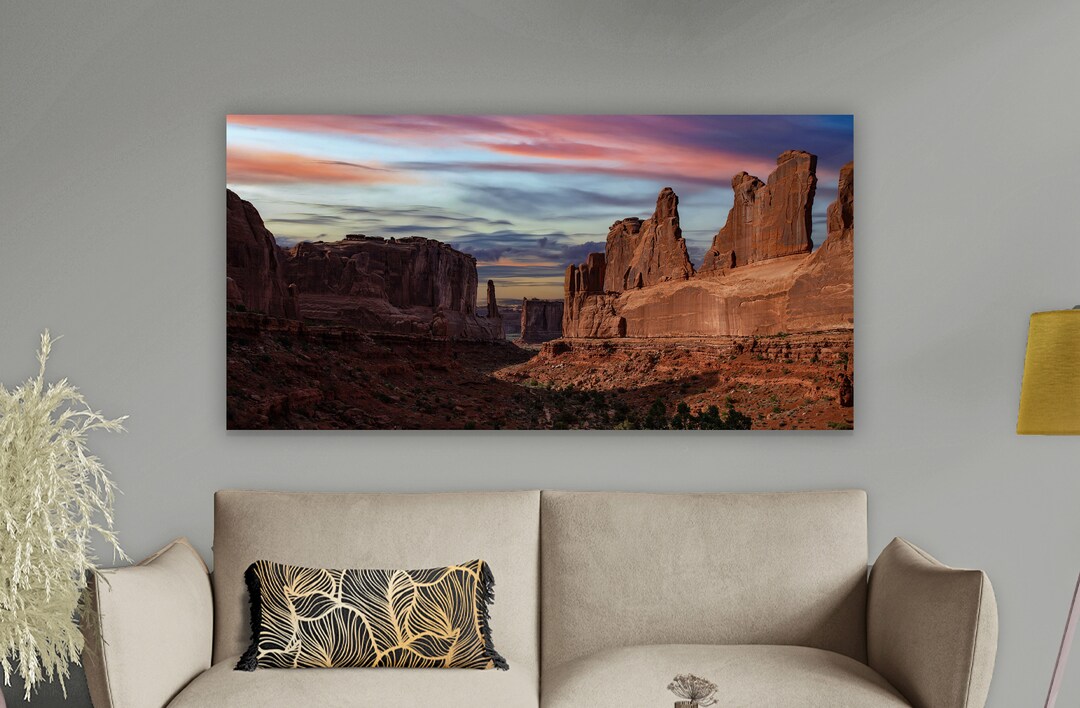 Arches National Park Picture, Southwestern Decor, Moab Utah Art, Desert ...