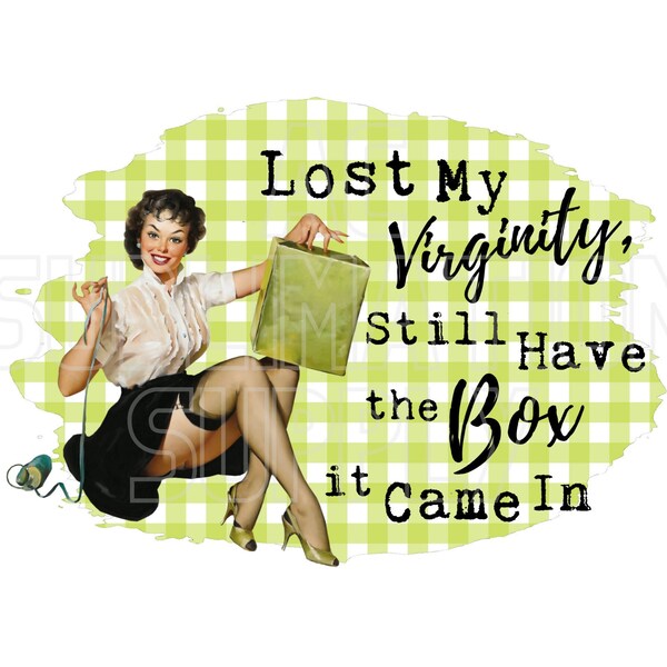 Virginity Card - Etsy