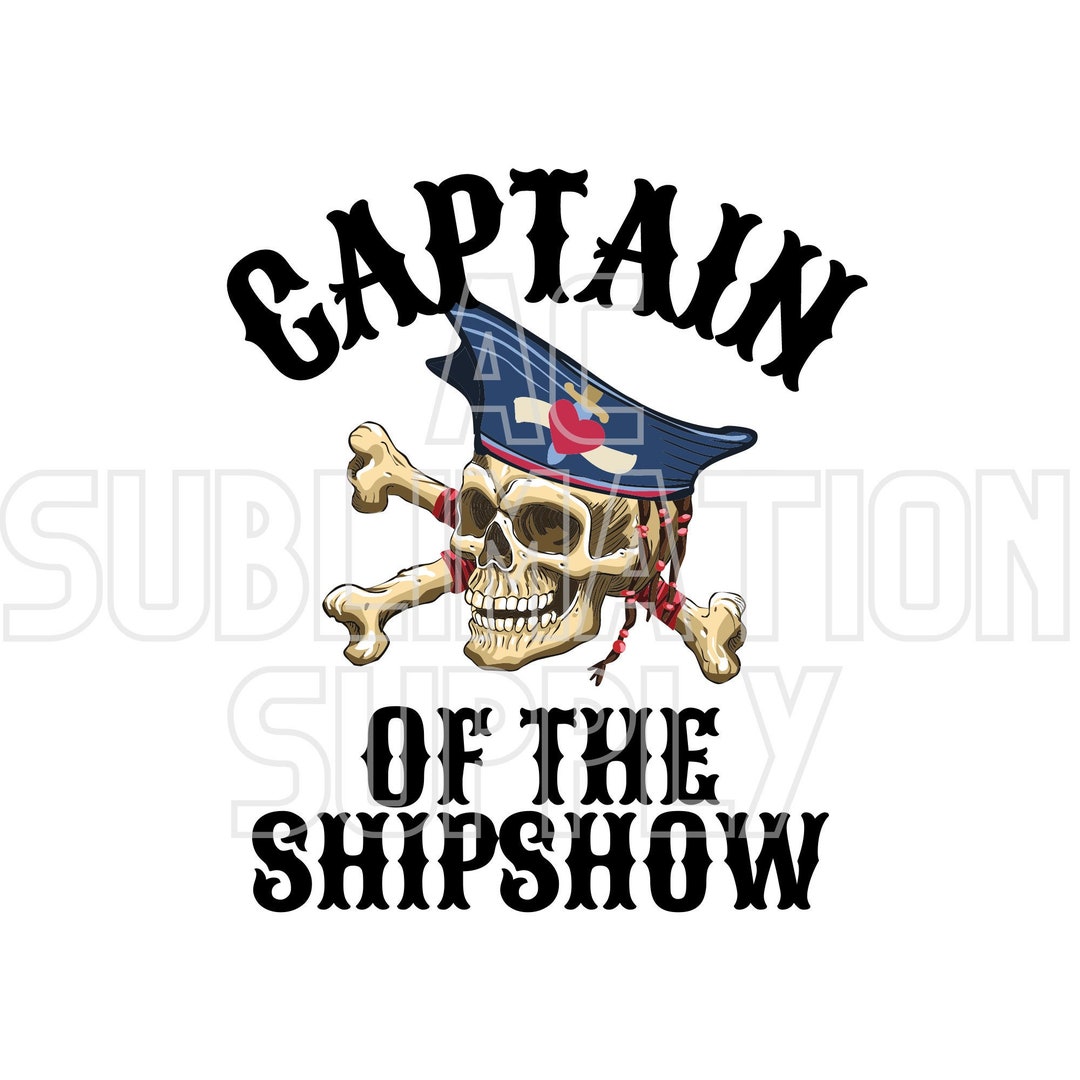 Ready to Press Sublimation Transfers | up to 13" X19" | Captain of the ...
