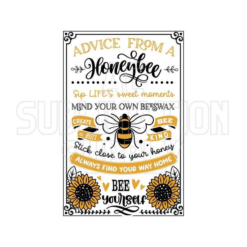 Bee Transfers - Etsy