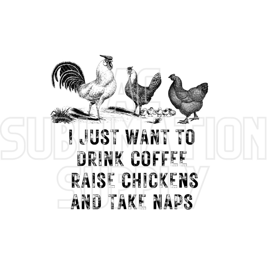 Ready to Press Sublimation Transfers up to 13 X19 I Just Want to Drink ...