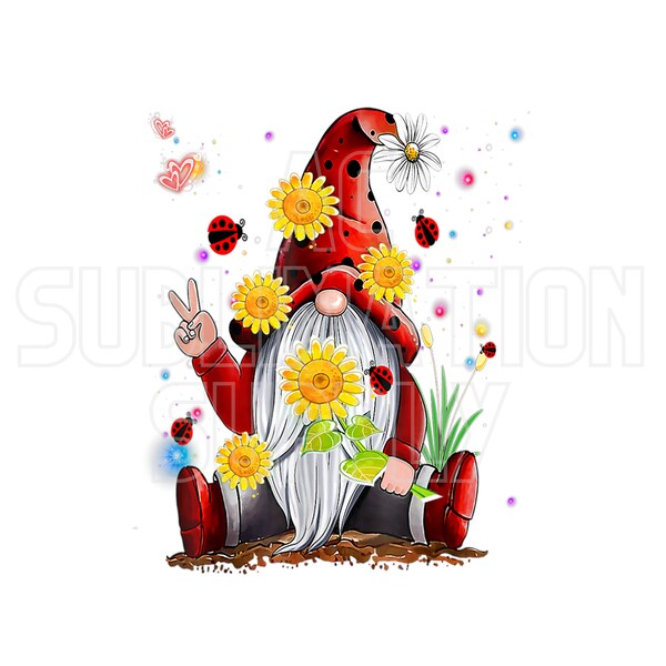 Gnome Peace Sign Stencil - Etsy