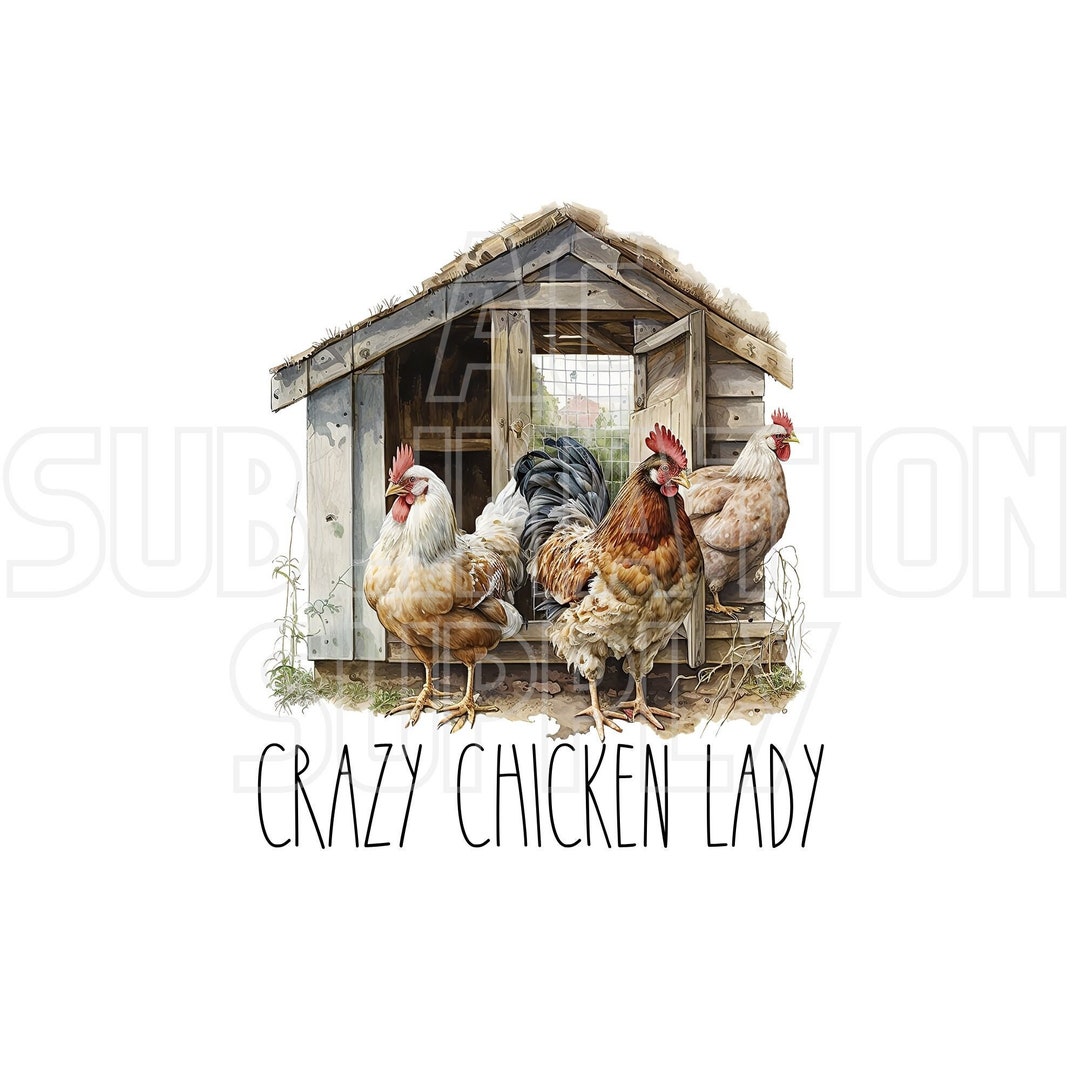 Ready to Press Sublimation Transfers | up to 13" X19" | Crazy Chicken ...