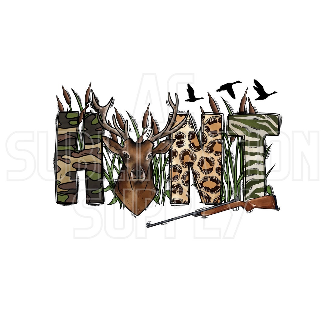 Ready to Press Sublimation Transfers | up to 13" X19" | Hunt | Hunting ...