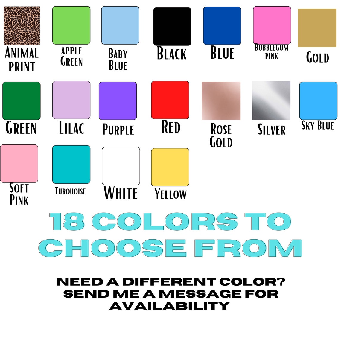 Ready to Press Custom Heat Transfer Vinyl Your Text One - Etsy