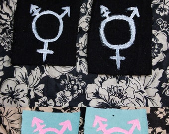 Punk Trans Patch - Etsy
