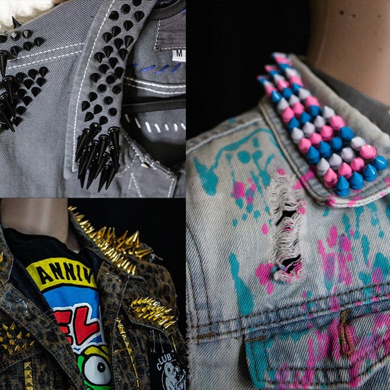 Punk Vest - Etsy