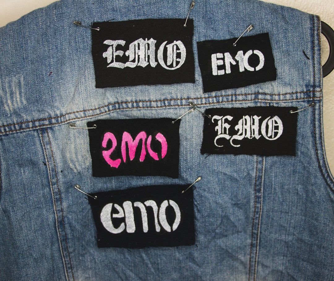 Emo Unique Handpainted With Multiple Designs DIY Punk Patch - Etsy
