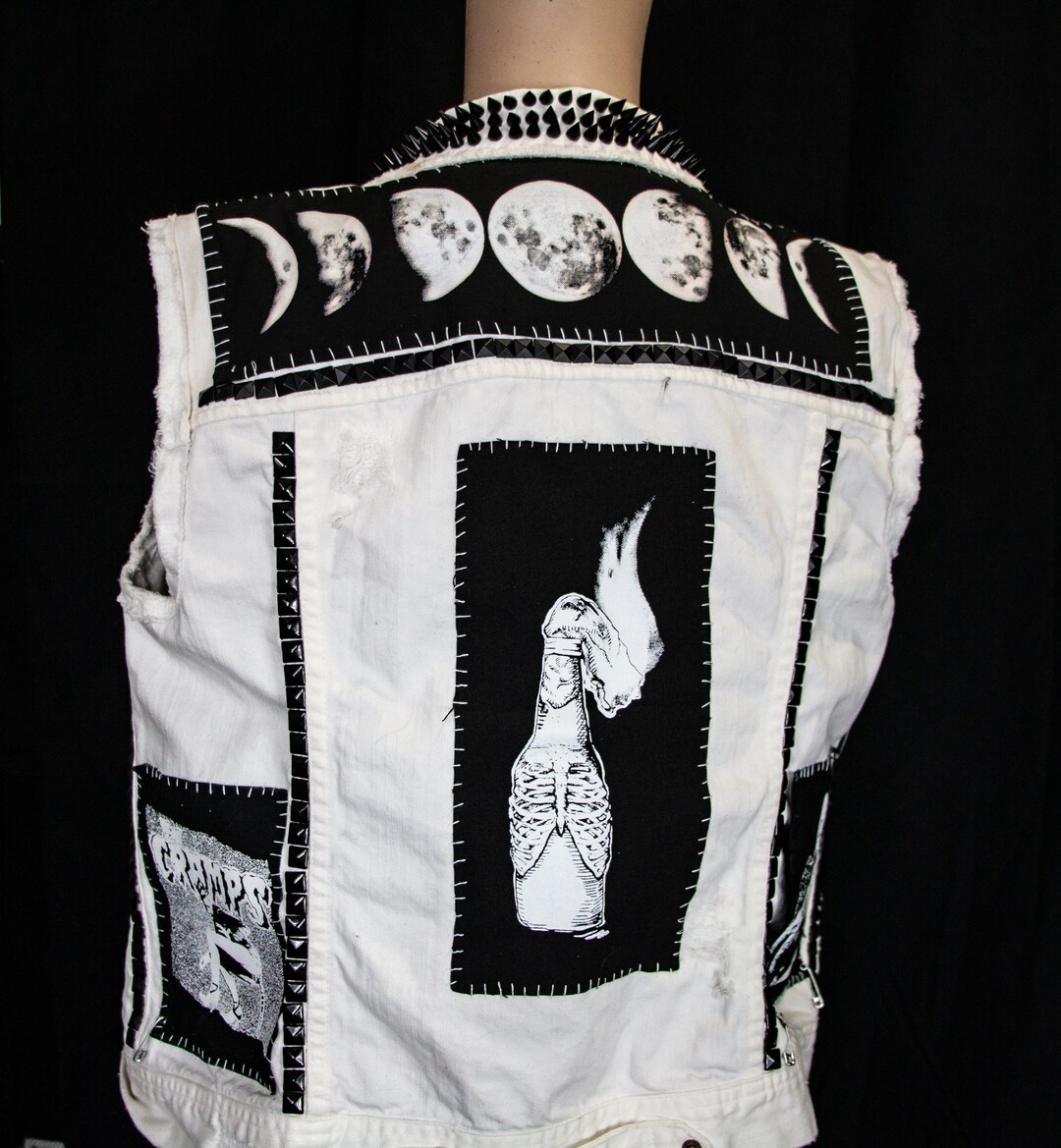 Custom Made to Order Punk Vests - Etsy