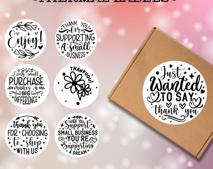 Rollo Printer Stickers Thermal Printer Labels Thermal Sticker ...