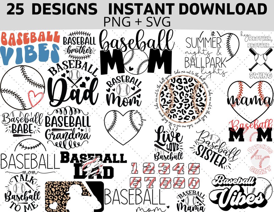 Baseball Mom Svg | Baseball Svg | Mom Svg | Baseball Shirt Svg | Sports ...
