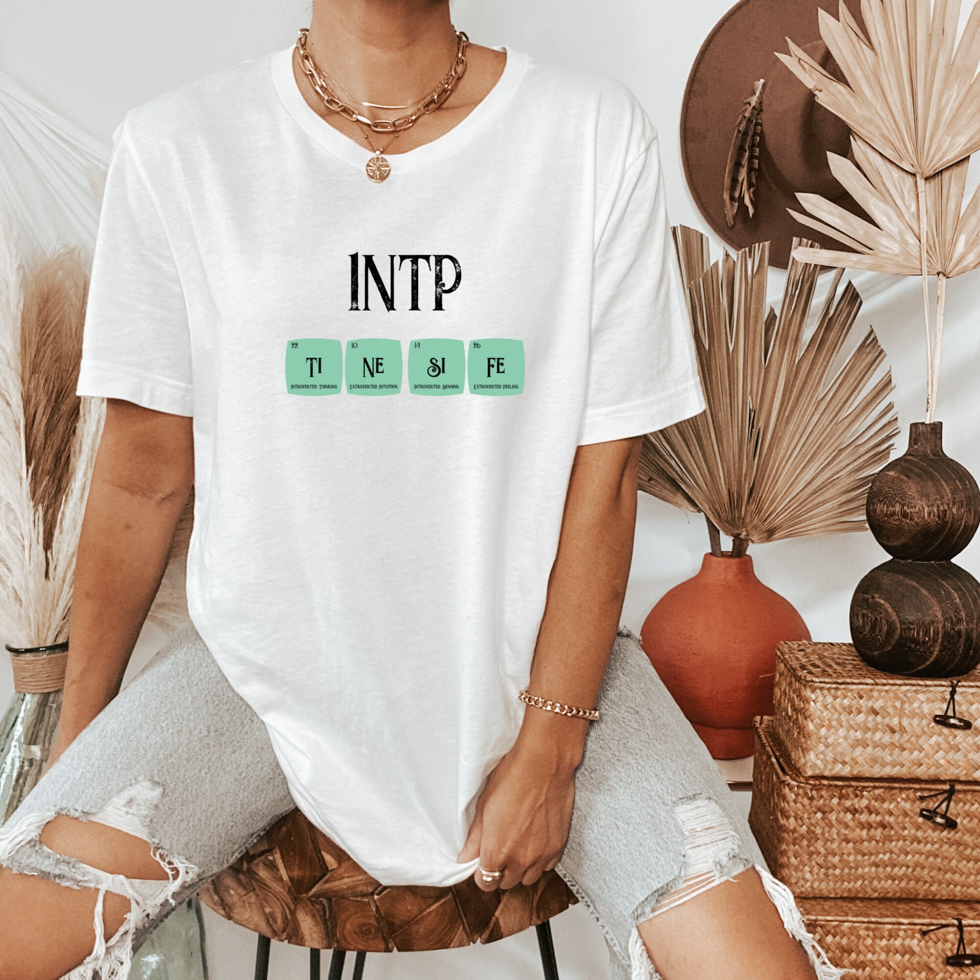 INTP Functions Scientific Periodic Elements Shirt Myers Briggs ...