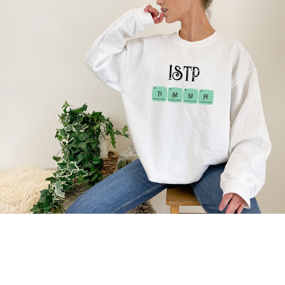 ISTP Functions Scientific Periodic Elements Sweatshirt | Myers Briggs ...