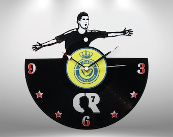 Cristiano Ronaldo Clock - Etsy Australia