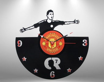 Cristiano Ronaldo Clock - Etsy UK