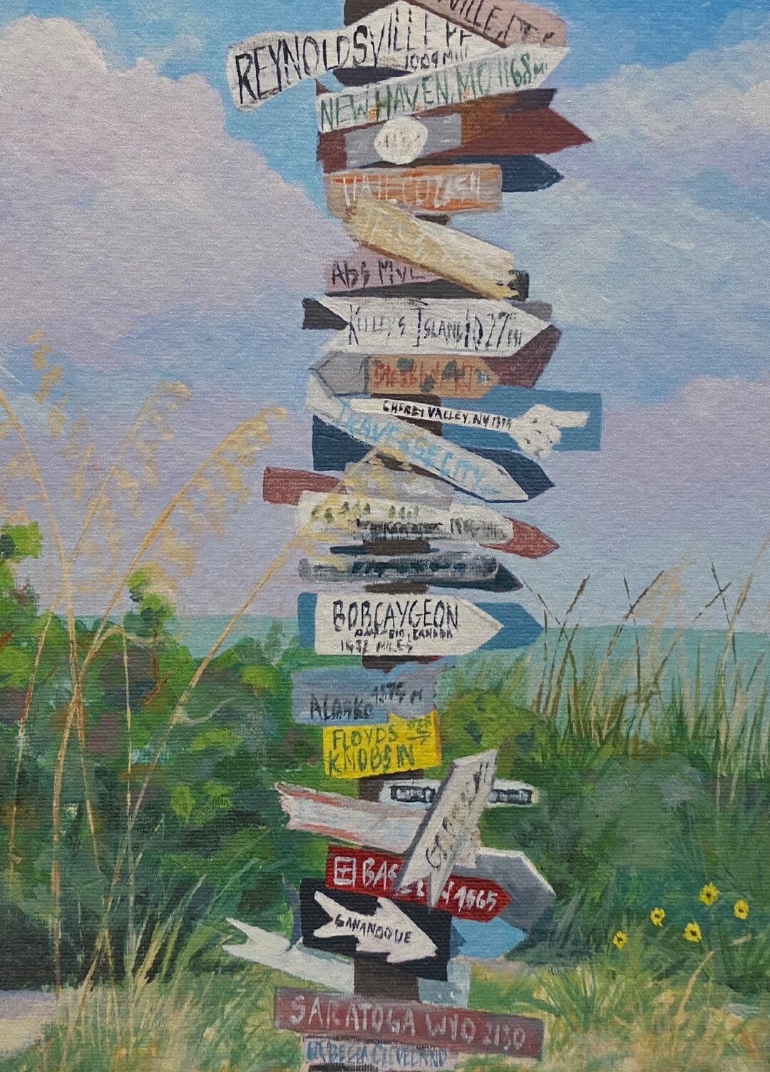 South Beach Sign, Boca Grande - Etsy