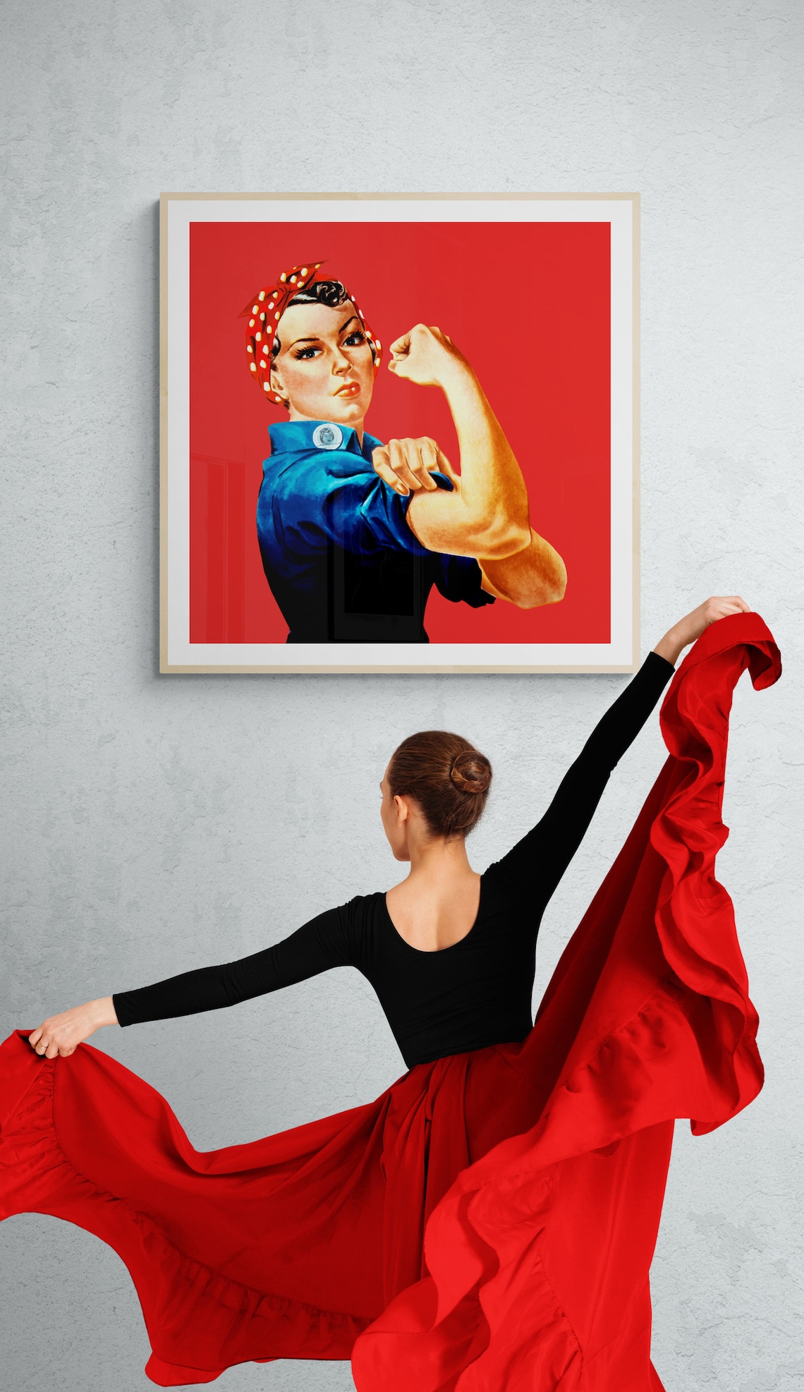 Rosie the Riveter Wall Art Digital Download Set of 8 - Etsy