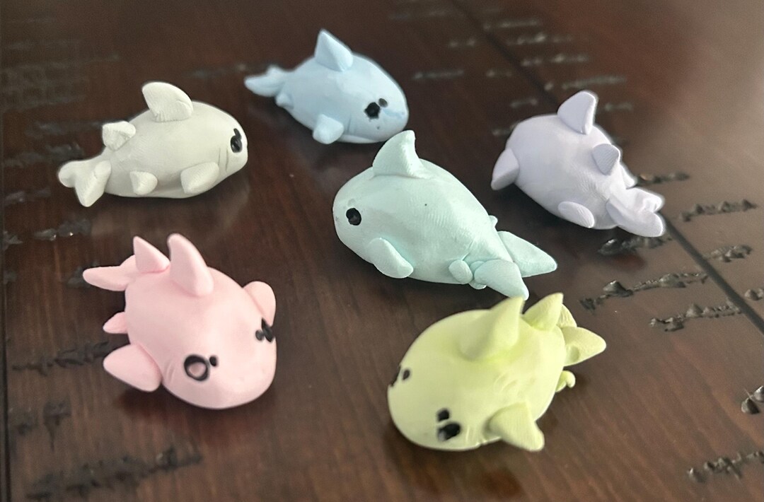 Mini Shark Clay Figures! (handmade) - Etsy