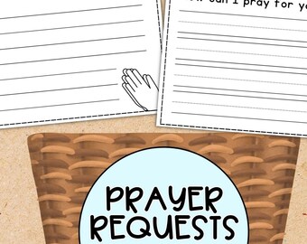prayer request form child