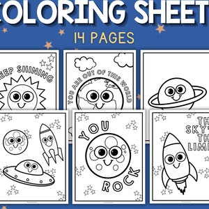 Cute Kids Coloring Pages Printable Space Coloring Pages Space Coloring ...