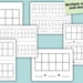Ten Frames Worksheets Printable Ten Frame Mats Ten Frame Templates ...