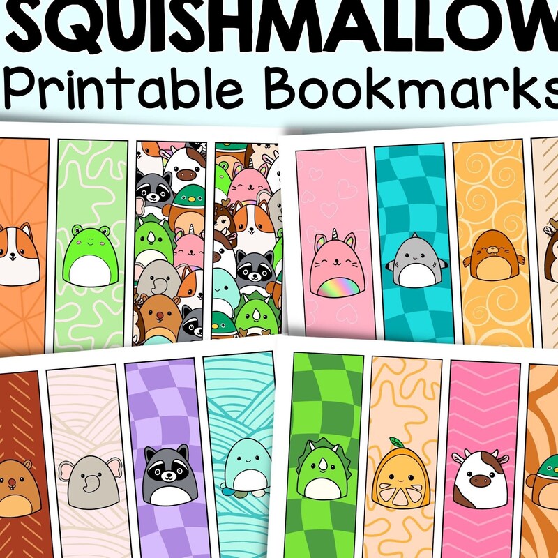 Squishmallow Printable - Etsy