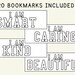 Affirmation Coloring Bookmarks Affirmation Bookmarks Bookmarks to Color ...