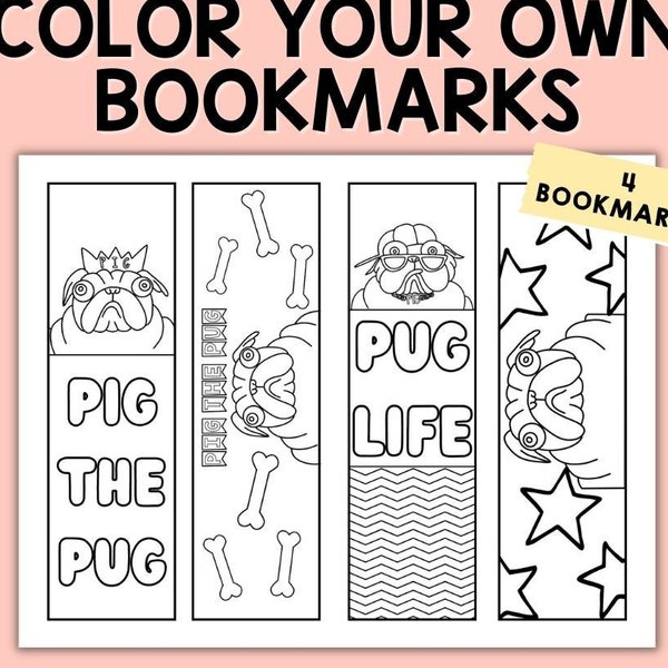 Pig the Pug Printable - Etsy