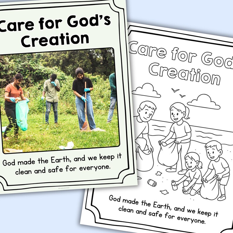 Catholic Social Teaching Posters & Coloring Pages | Classroom Decor ...
