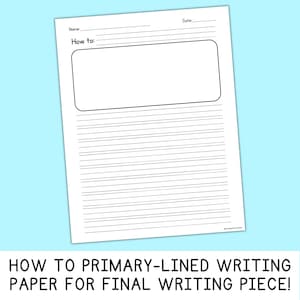 How to Writing Graphic Organizers How to Writing Mini Booklet How to ...