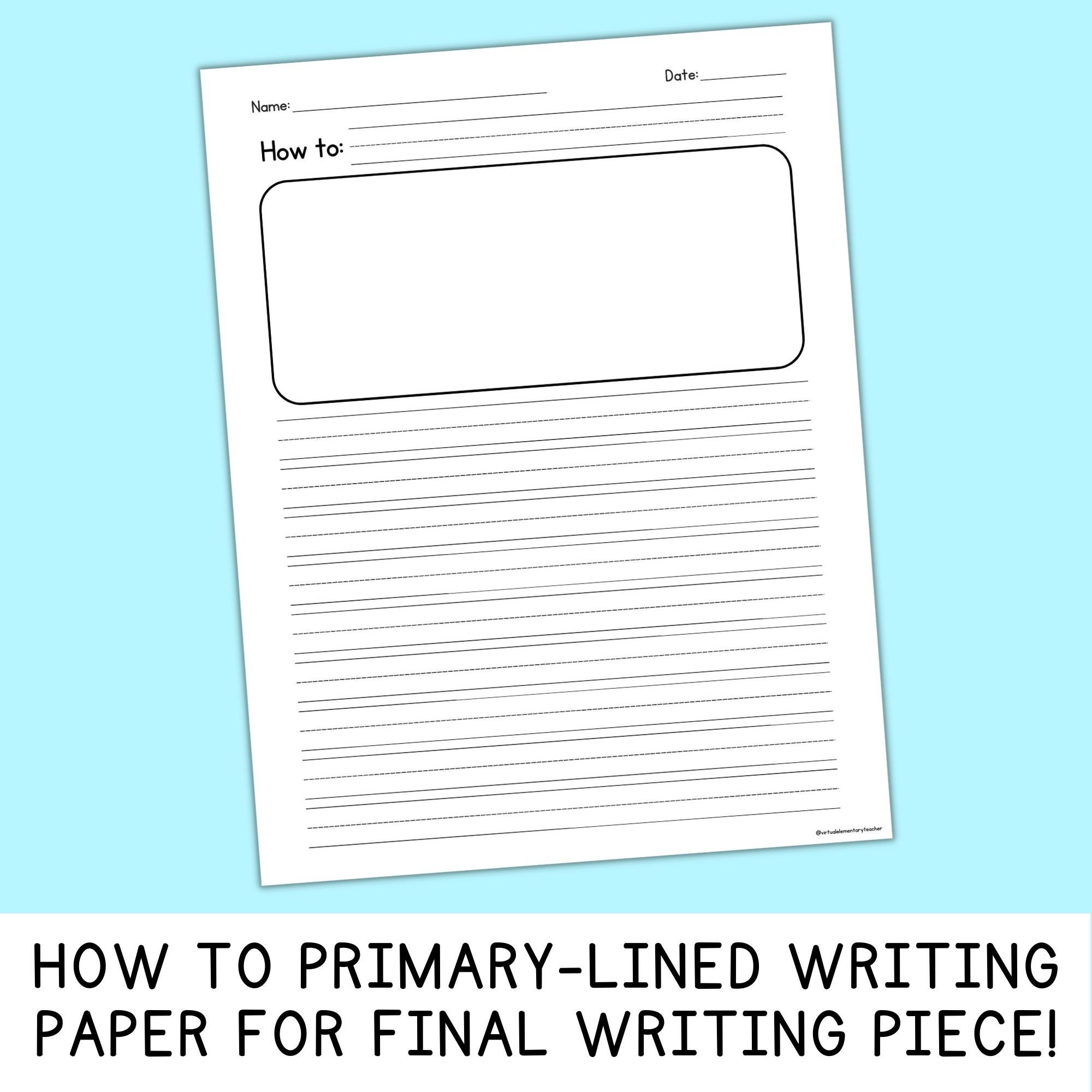 How to Writing Graphic Organizers How to Writing Mini Booklet How to ...