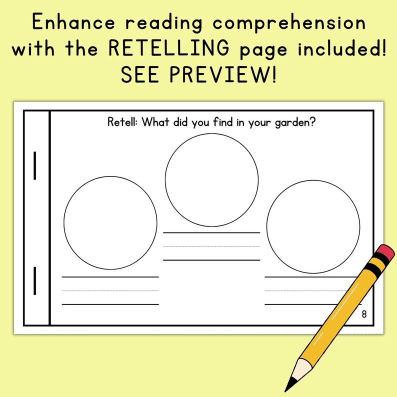 Printable Book Decodable Book Interactive Decodable Reader Spring Mini ...