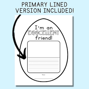 Social Emotional Learning Activity Easter Spring Craft Writing ...