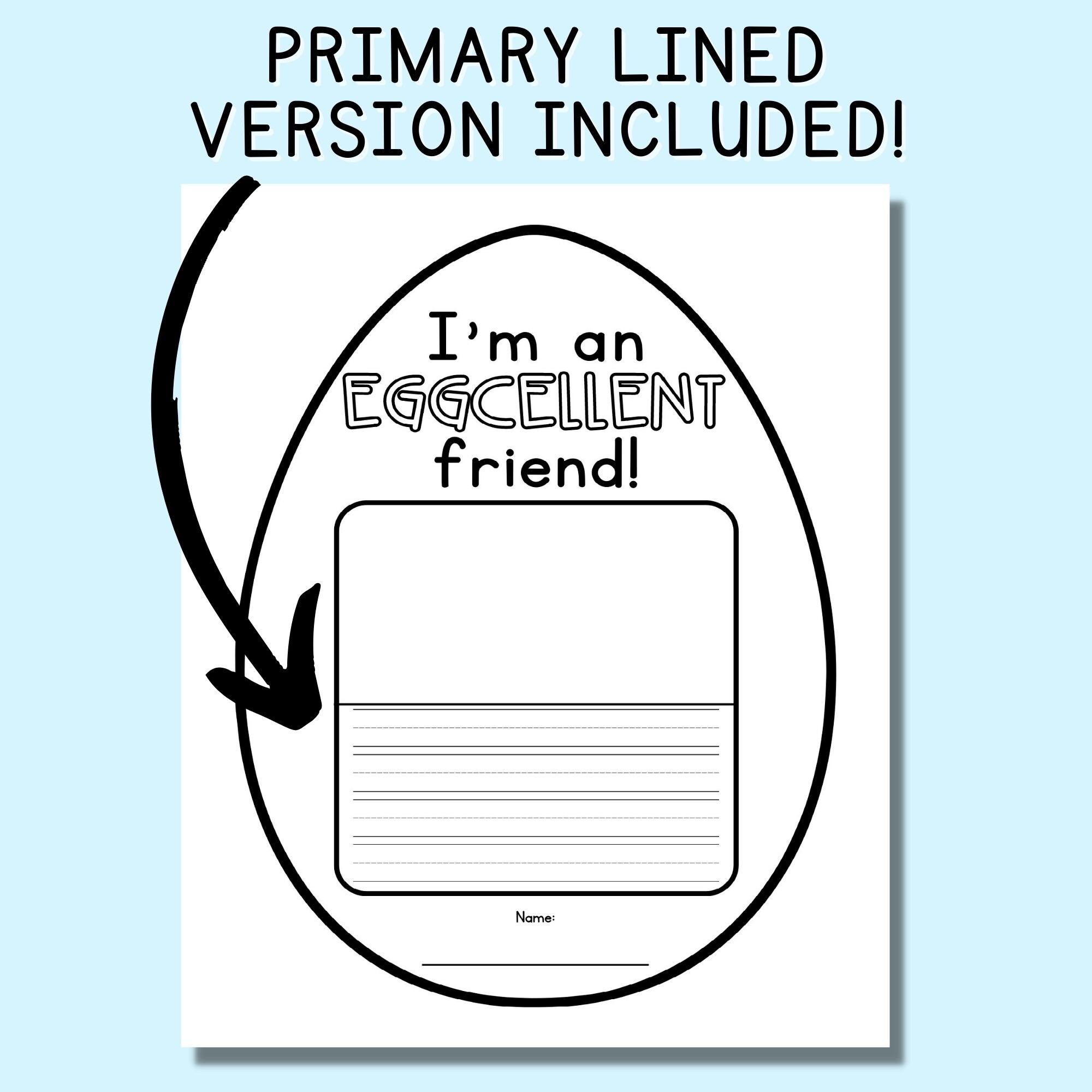 Social Emotional Learning Activity Easter Spring Craft Writing ...