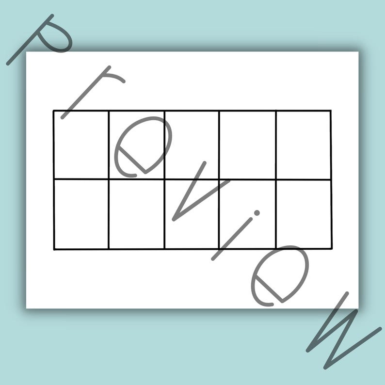 Ten Frames Worksheets Printable Ten Frame Mats Ten Frame Templates ...